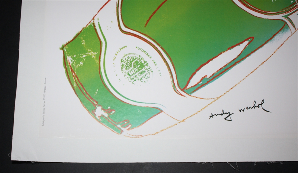 Perrier by Andy Warhol on artnet Auctions