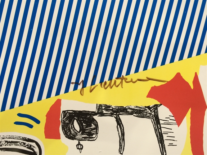 Rain Dance UNICEF Benefit Poster by Keith Haring, Andy Warhol, Roy Lichtenstein, Yoko Ono and ...