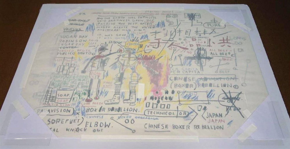 Boxer Rebellion by Jean-Michel Basquiat on artnet Auctions