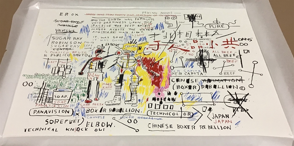 Boxer Rebellion by Jean-Michel Basquiat on artnet Auctions