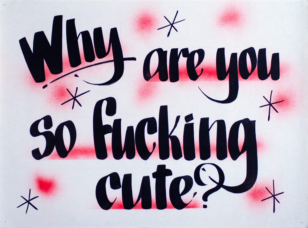 Why Are you So Fucking Cute? by Gordon Stevenson (aka Baron Von Fancy ... Why Are you So Fucking Cute? by Gordon Stevenson (aka Baron Von Fancy ...