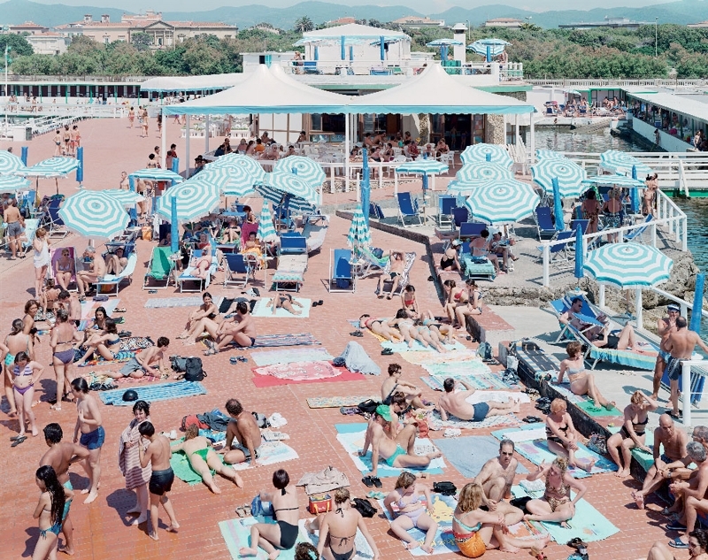 Marina Di Carrara Torre Fiat Bagni Lido 2 Works By Massimo Vitali
